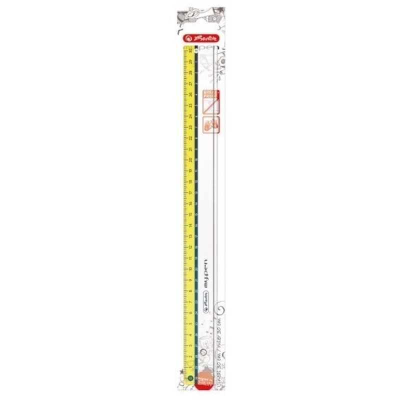 Rigla Plastic My Pen, 30 cm, Diverse Culori Oferta Pret - Trada.ro