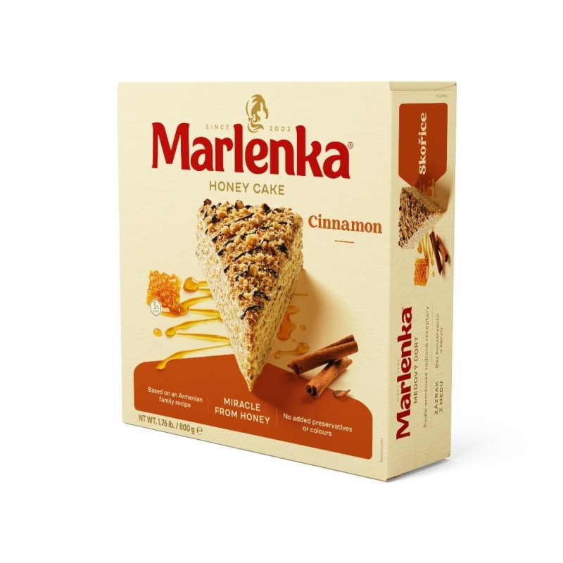 Tort Marlenka cu Miere si Scortisoara, Honey Cake, 800 g Oferta Pret ...