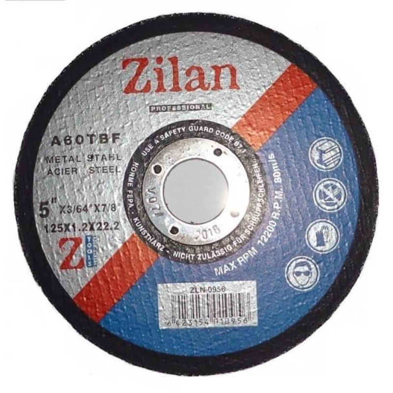 Disc pentru Debitare Metal, 125 x 1.2 x 22.2 mm Oferta Pret - Trada.ro