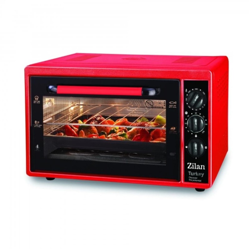 Cuptor Electric, Tava Dreptunghiulara, Gratar, Capacitate 32 l, Putere ...