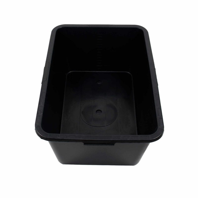 Cuva Mortar din Plastic, Dreptunghiulara, 80 l, Negru Oferta Pret ...