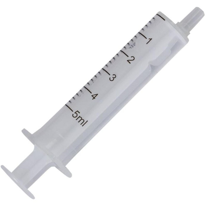 Seringi Sterile de Unica Folosinta, Luer Slip 5 ml, fara Ac, 100 Bucati ...