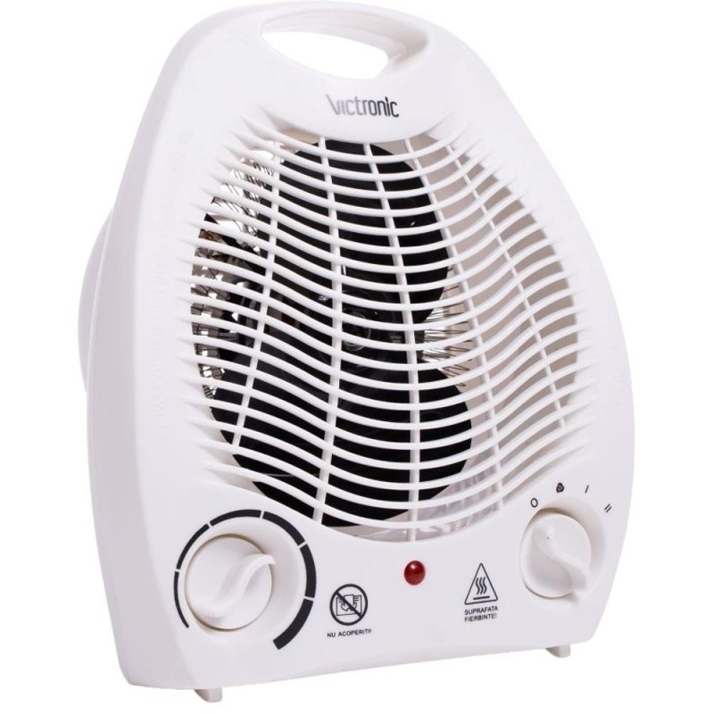 Set 2 x Aeroterma Electrica Victronic, Putere 2000W, 3 Trepte Putere ...