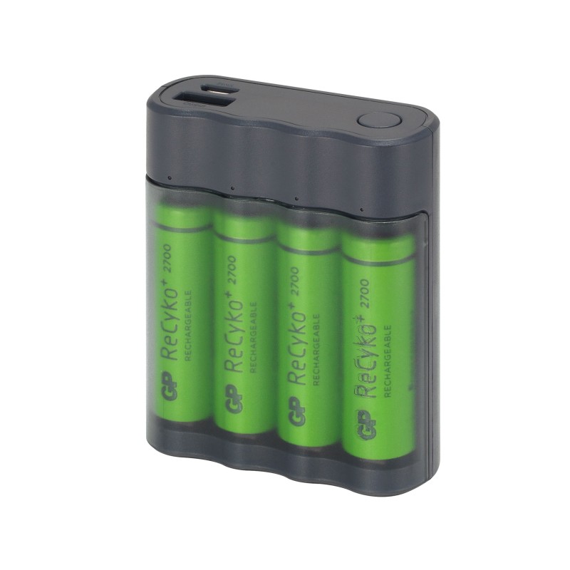 Acumulator Portabil Powerbank GP Charge Anyway 4x 2700mAh Nimh Oferta ...
