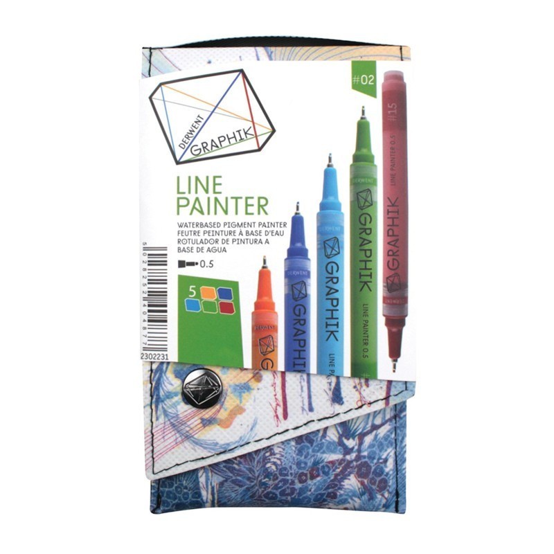 Set 5 Linere Graphik Line Painter Derwent Oferta Pret - Trada.ro