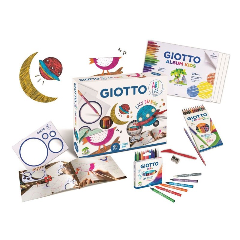 Set Creativ Easy Drawing Art Lab Giotto Oferta Pret - Trada.ro