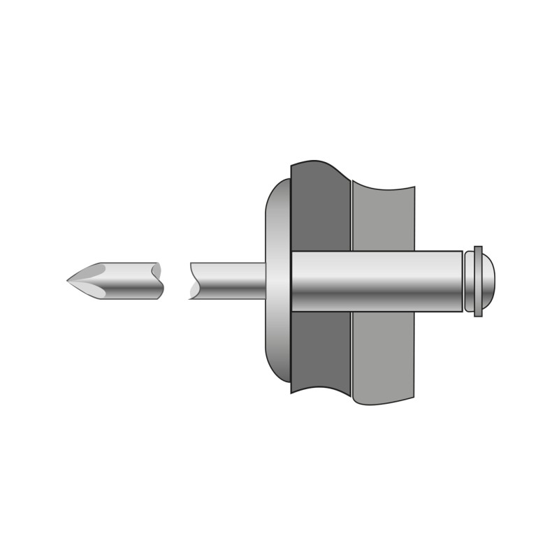 Pop-nituri "peeled" Cap Lat, Aluminiu/otel Oferta Pret - Trada.ro