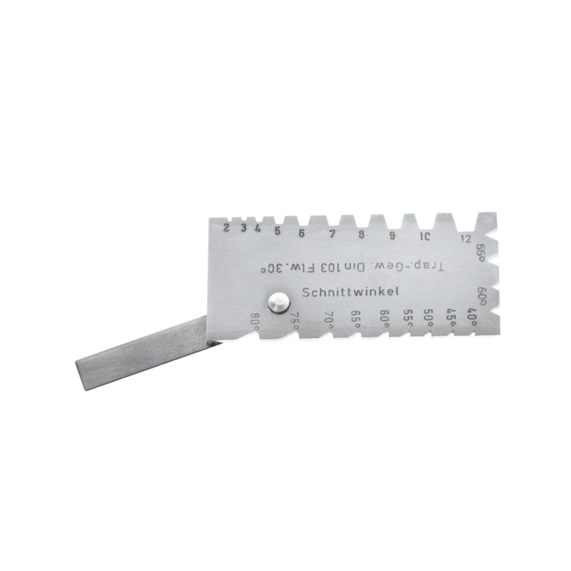 Calibru, Filet Whitworth: 40° - 80°, Pas 5° / Trapezoidal 30°: 2, 3, 4 ...