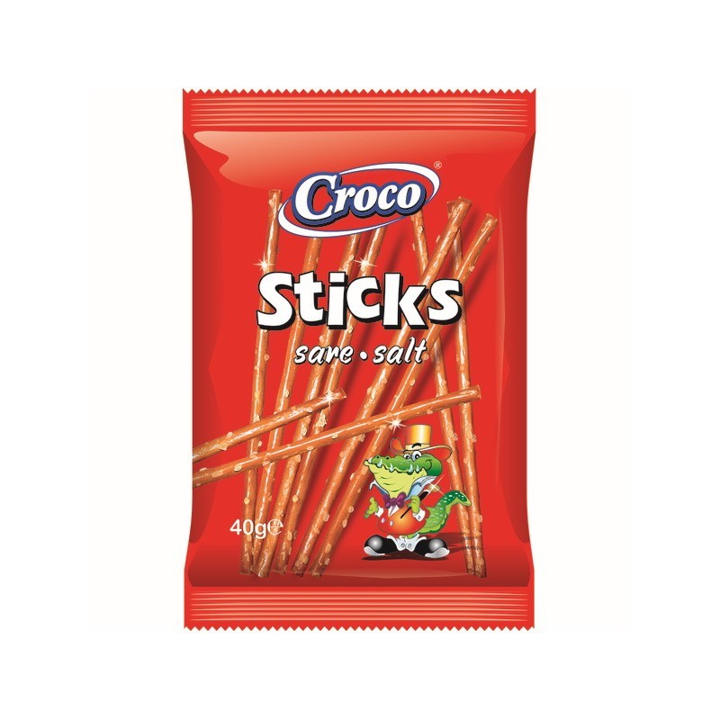 Sticksuri Croco cu Sare 40 g Oferta Pret - Trada.ro
