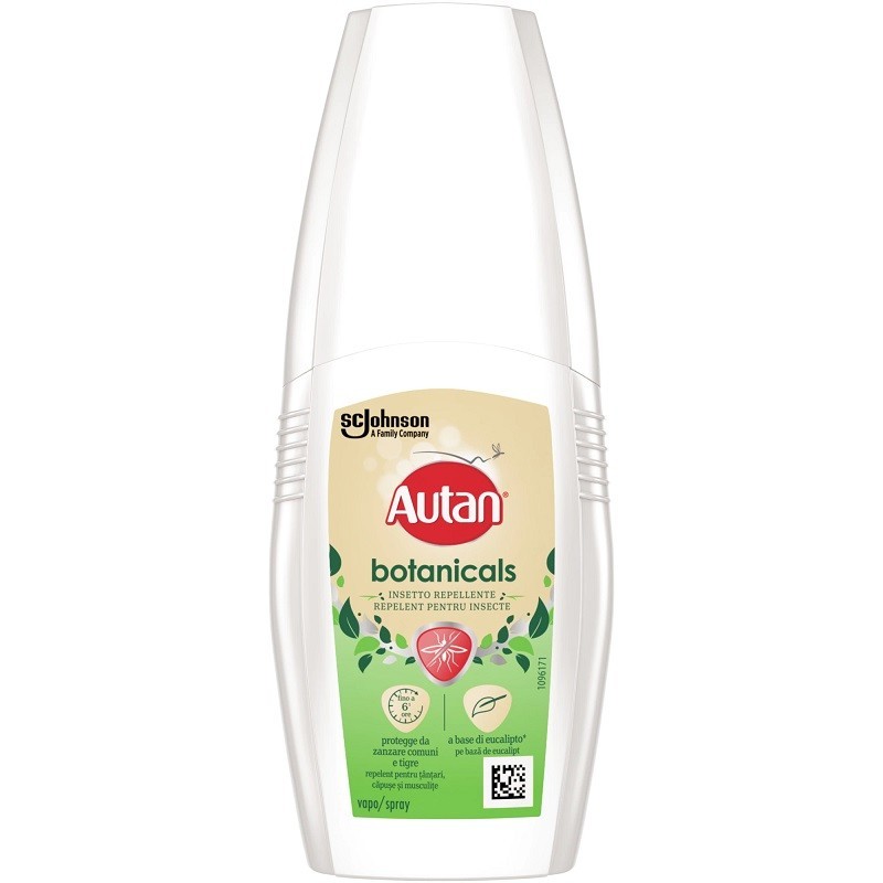 Spray Anti-Intepaturi Insecte Autan Botanicals 100 ml Oferta Pret ...