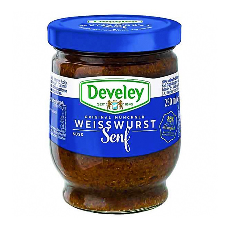 Mustar Bavarez Dulce Weiswurth, Develey 250 ml Oferta Pret - Trada.ro