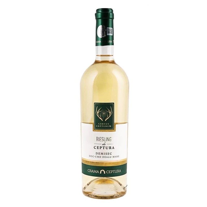 Vin Cervus Cepturum, Riesling Crama Ceptura, Alb Demisec 0.75 l Oferta ...