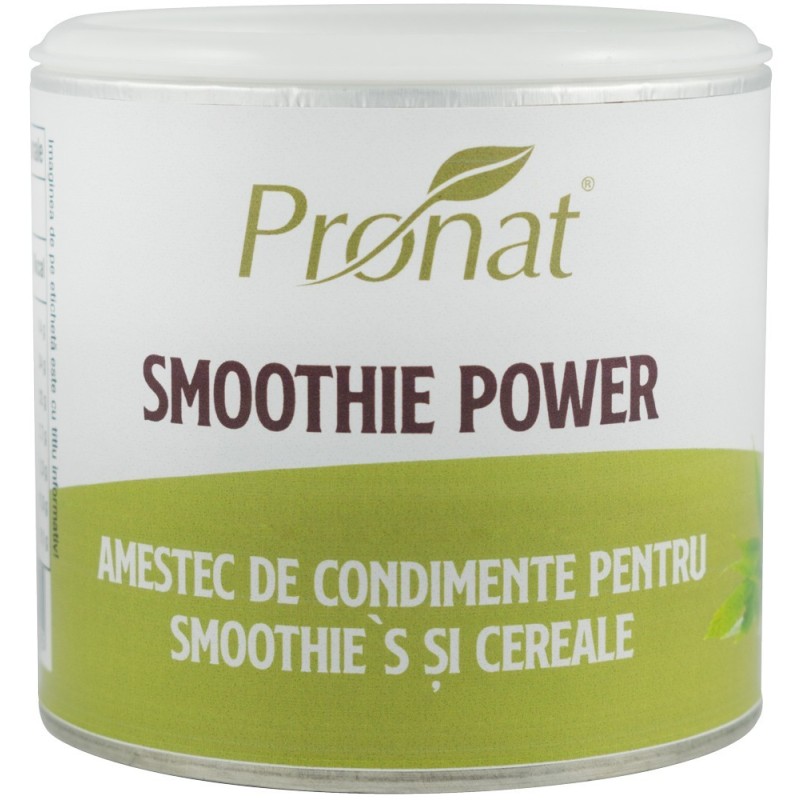 Amestec de Condimente pentru Smoothies si Cereale, Smoothie Power, 70 g ...