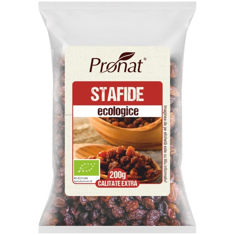 Stafide Bio, Pronat, 200 g Oferta Pret - Trada.ro