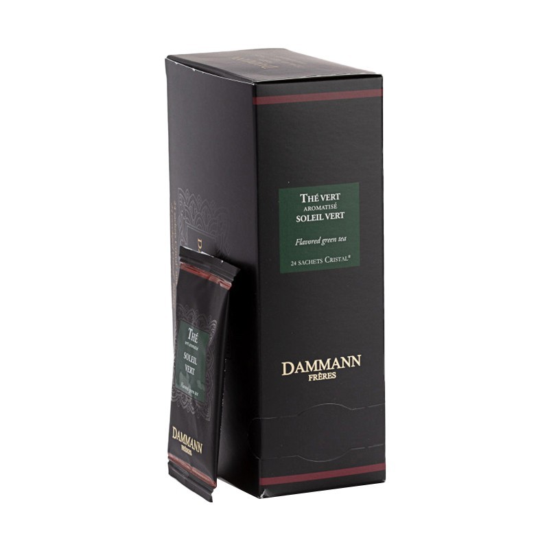 Ceai Verde Dammann, Chine Soleil Vert, 24 Plicuri, Ambalate Individual ...