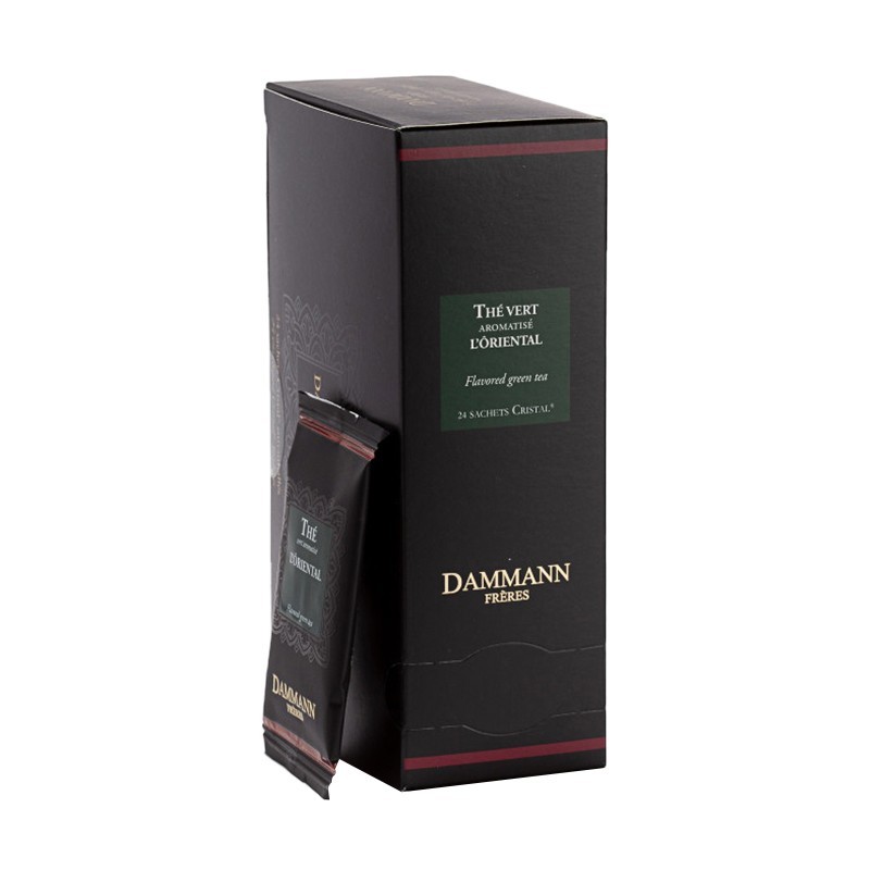 Ceai Verde Dammann, L'Oriental, 24 Plicuri, Ambalate Individual, 48 g ...