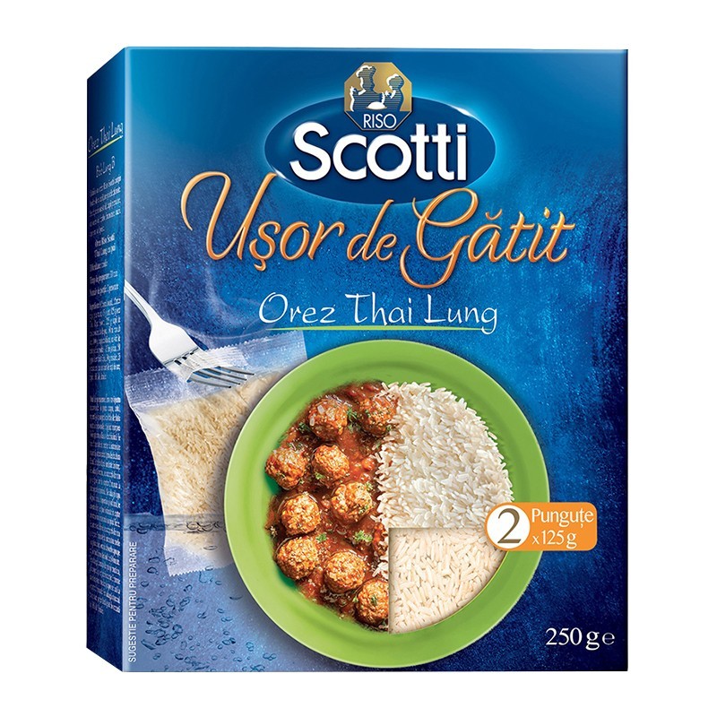 Orez Thai Usor de Gatit Scotti, 2 x 125 g Oferta Pret - Trada.ro
