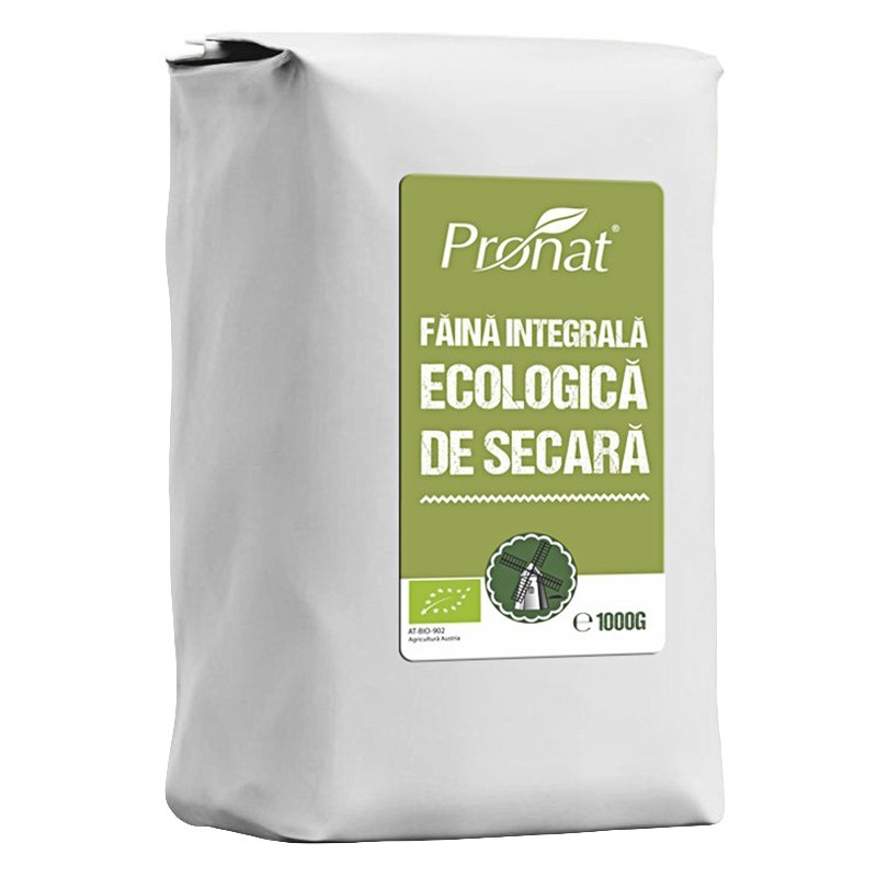 Faina Bio Integrala de Secara, Pronat, 1 kg Oferta Pret - Trada.ro
