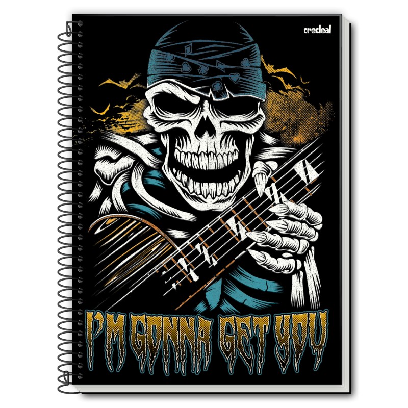 Caiet Dictando, Spira Metal, 200 File, Coperta I'm Gonna Get You ...