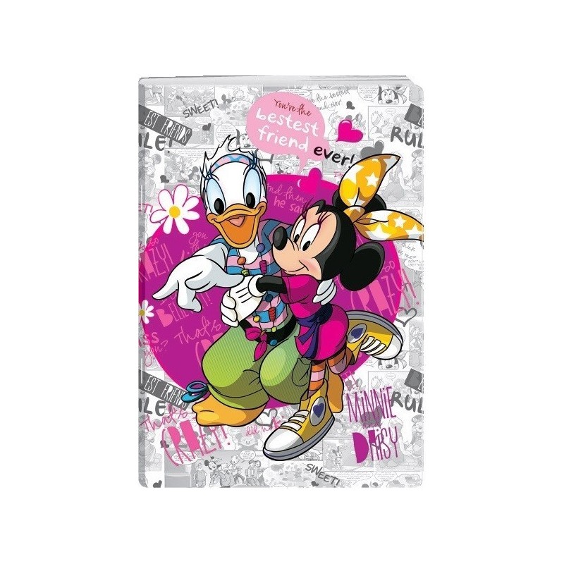 Caiet A4 Matematica, 80 File, 80 g, Coperta Cartonata Minnie, Varianta ...