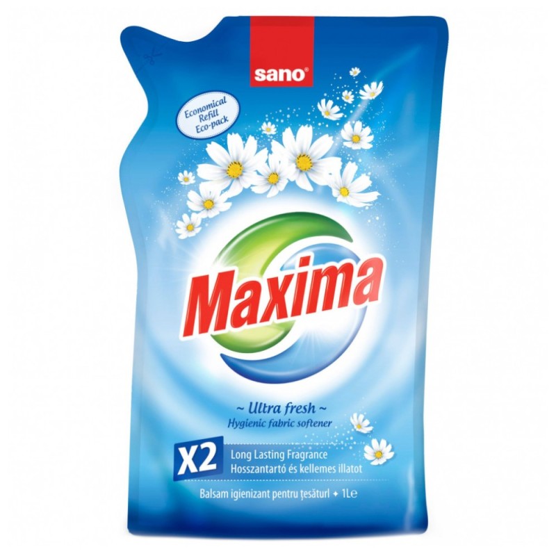 Rezerva Balsam Igienizant pentru Tesaturi Sano Maxima Ultra Fresh, 10 ...