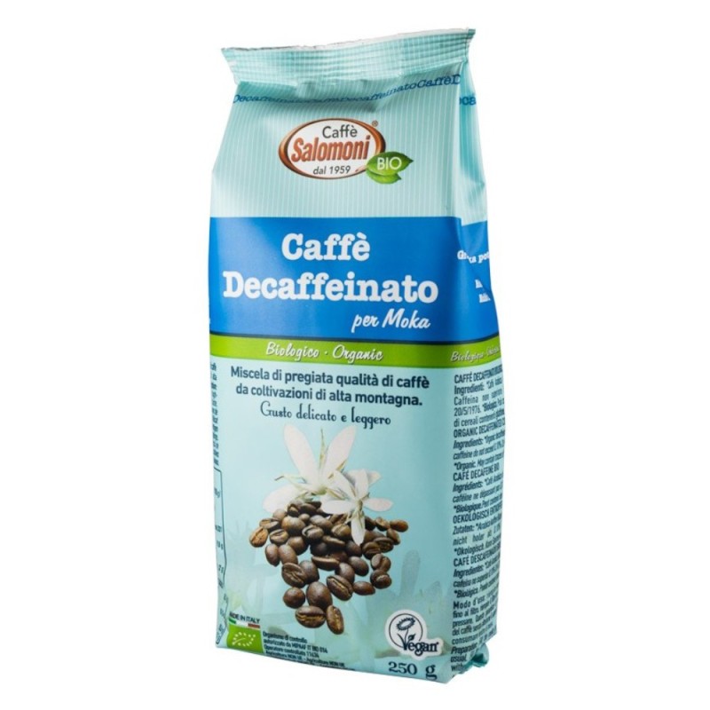 Cafea Bio Decofeinizata Salomoni, 250 g Oferta Pret - Trada.ro