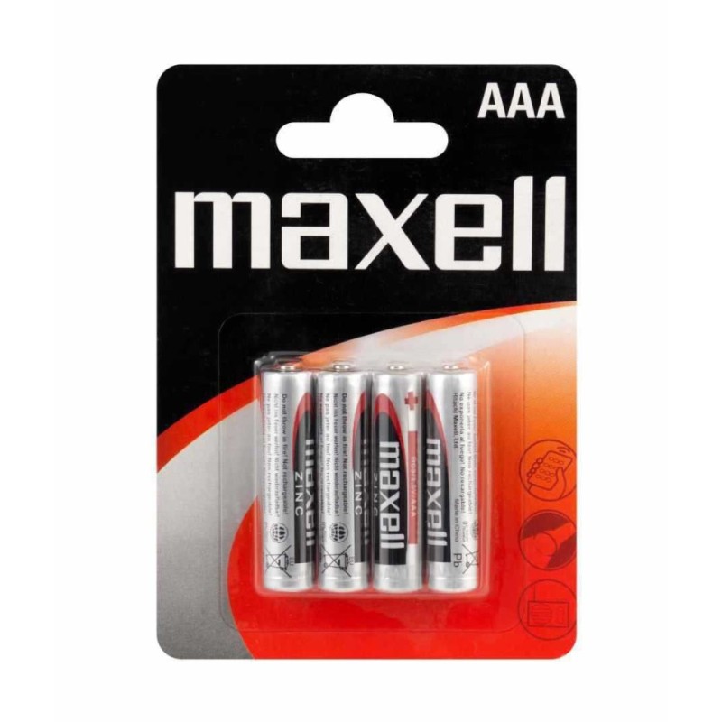 Set Baterii Zinc AAA R3, Maxell, 4 Bucati Oferta Pret - Trada.ro