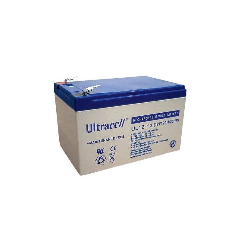 Acumulator Plumb Acid 12V / 12Ah, Terminal F1, Ultracell Oferta Pret ...