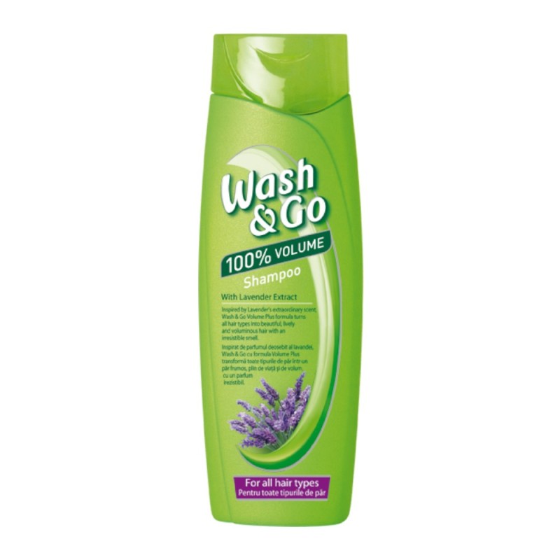 Sampon Wash & Go cu Extract de Lavanda, pentru Toate Tipurile de Par ...