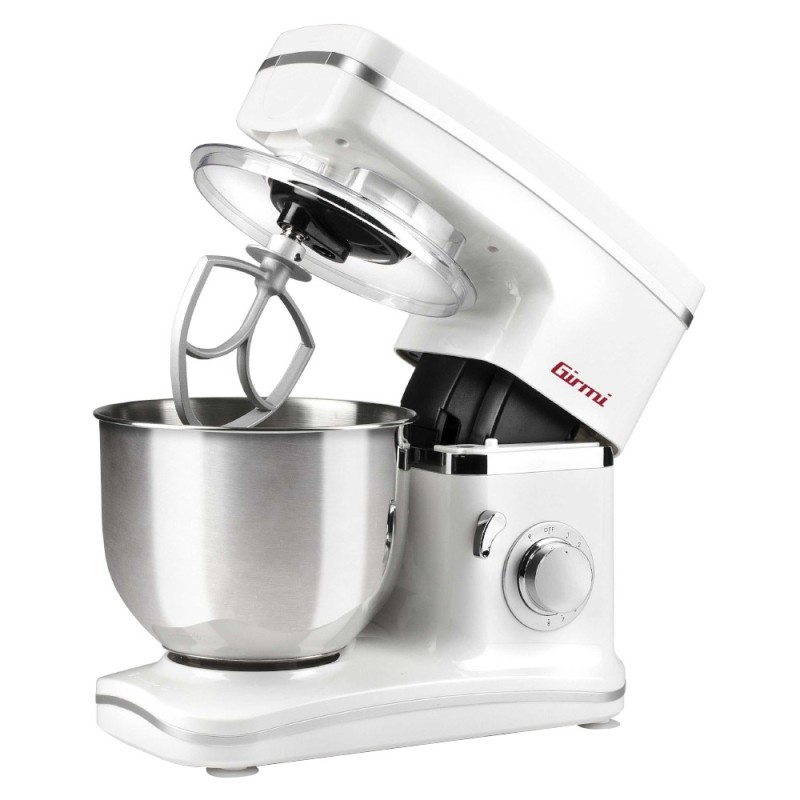 Mixer Profesional cu Bol, 1300 W, 8 Viteze, 5.2 l, 2.4 kg, Girmi IM30 ...