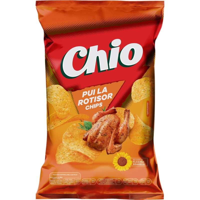 Chipsuri cu Gust de Pui la Rotisor Chio, 140 g Oferta Pret - Trada.ro