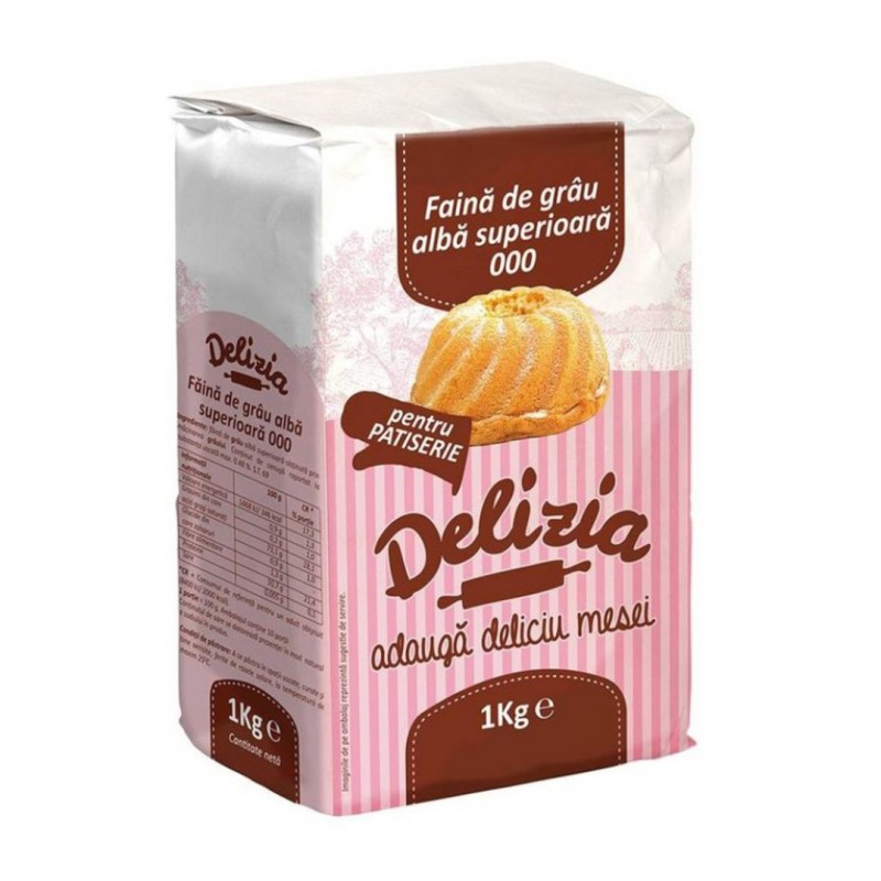 Faina pentru Patiserie Delizia 000, 1 kg Oferta Pret - Trada.ro