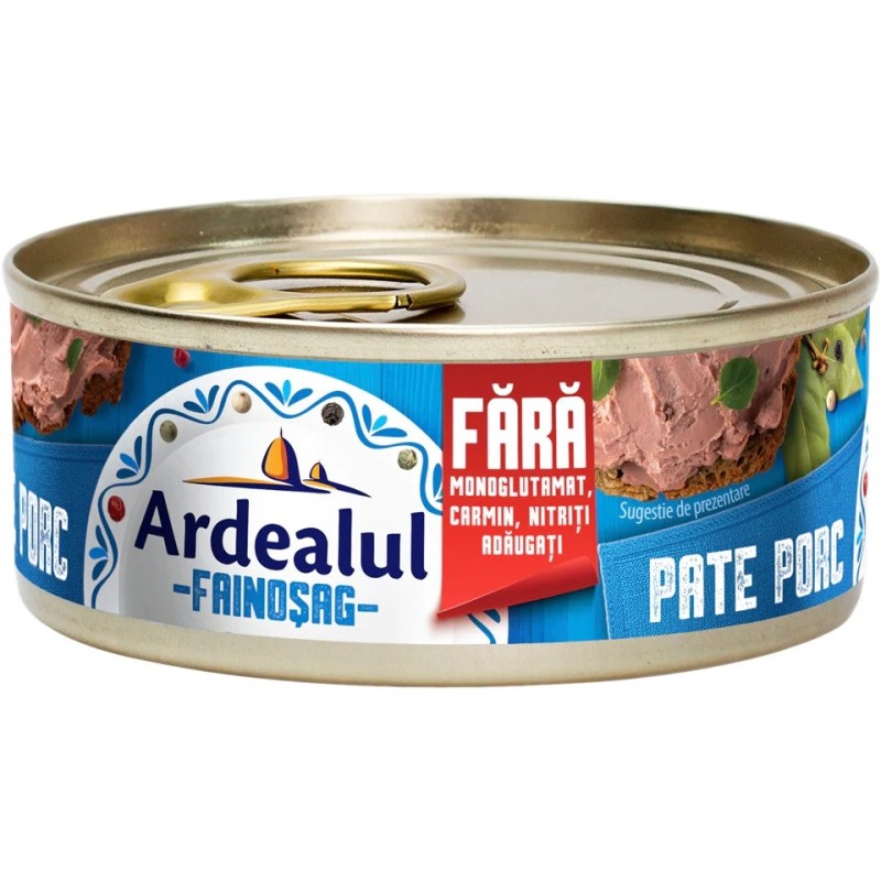 Pate de Porc cu Fainosag Ardealul, 100 g Oferta Pret - Trada.ro