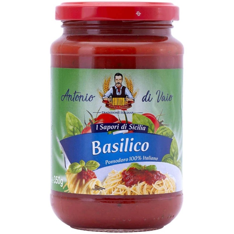Sos Basilico pentru Paste Antonio di Vaio, 350 g Oferta Pret - Trada.ro