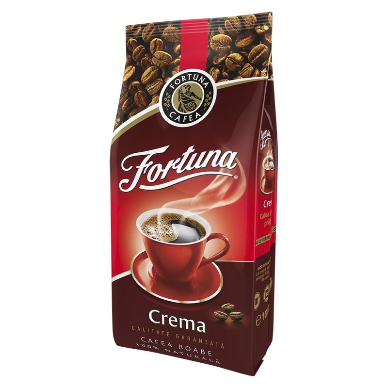 Cafea Boabe Fortuna Crema, 1 kg Oferta Pret - Trada.ro