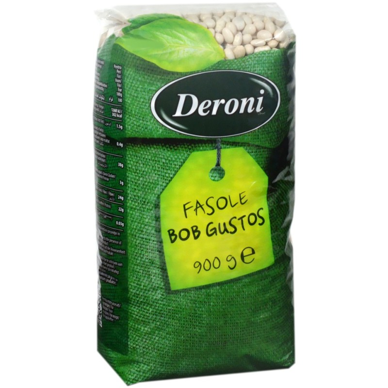 Fasole Alba Bob Mic Deroni Bob Gustos, 900 g Oferta Pret - Trada.ro