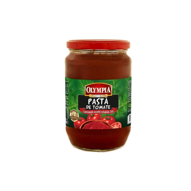 Pasta de Tomate 28% Olympia, 580 ml Oferta Pret - Trada.ro