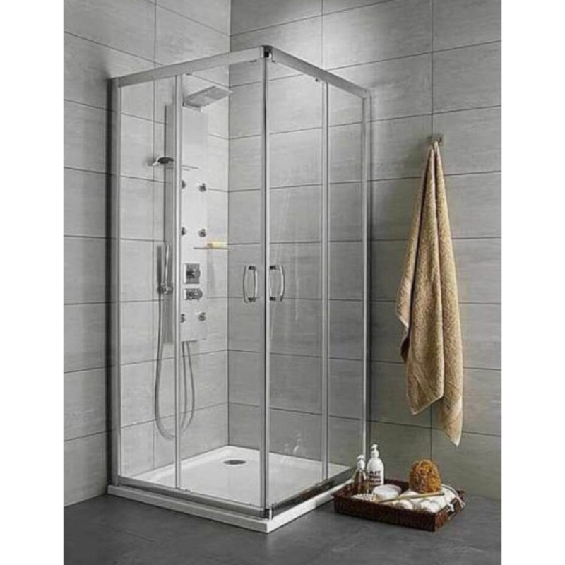 Cada pentru Dus Patrata, Kolo Pacyfik, 900 x 900 x 165 mm, Mater ...