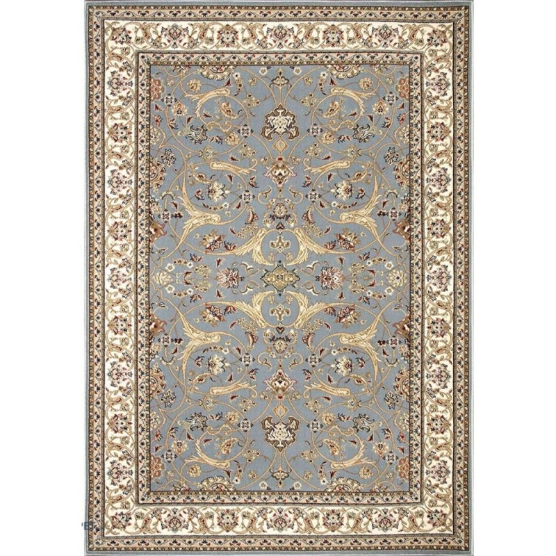 Covor Dreptunghiular, 60 x 110 cm, Albastru / Gri, Model Persan ...