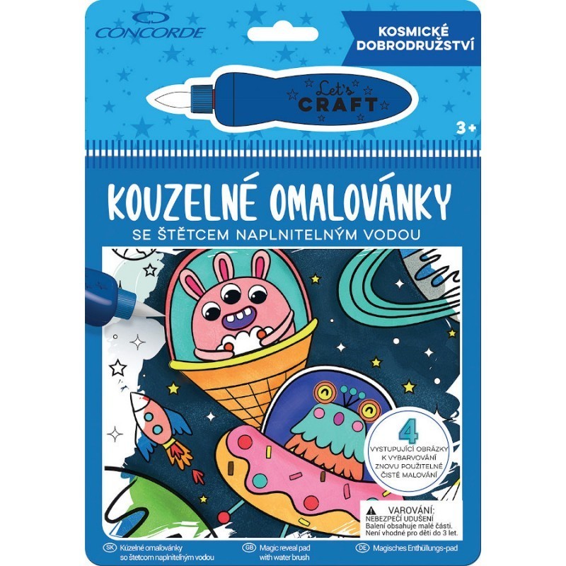 Plansa de Pictat Cosmic si Pensula cu Rezervor pentru Apa Oferta ...